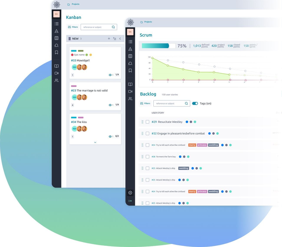 Taiga: Your opensource agile project management software