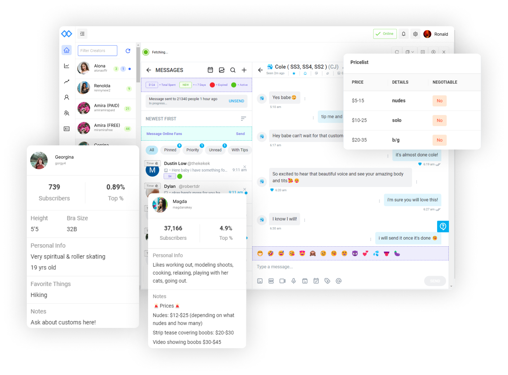 Chatterly - Your all in one creator management