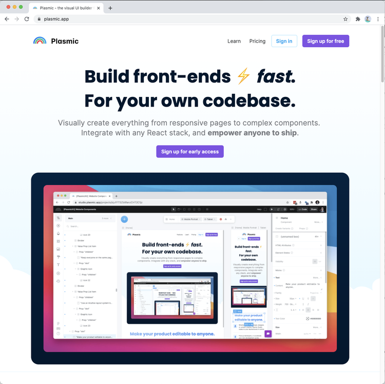 Introduction to Plasmic | Learn Plasmic