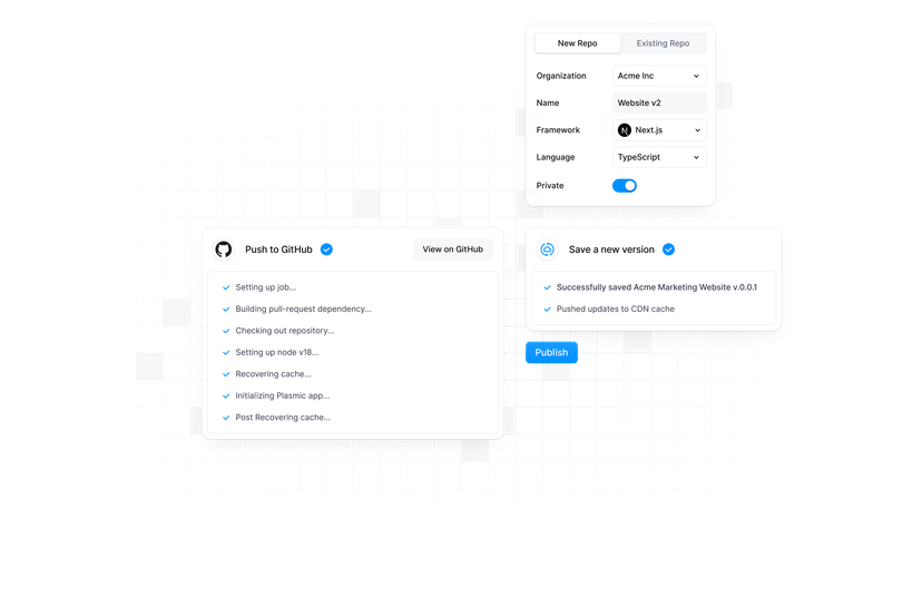 Plasmic | Build powerful apps fast— without the limits
