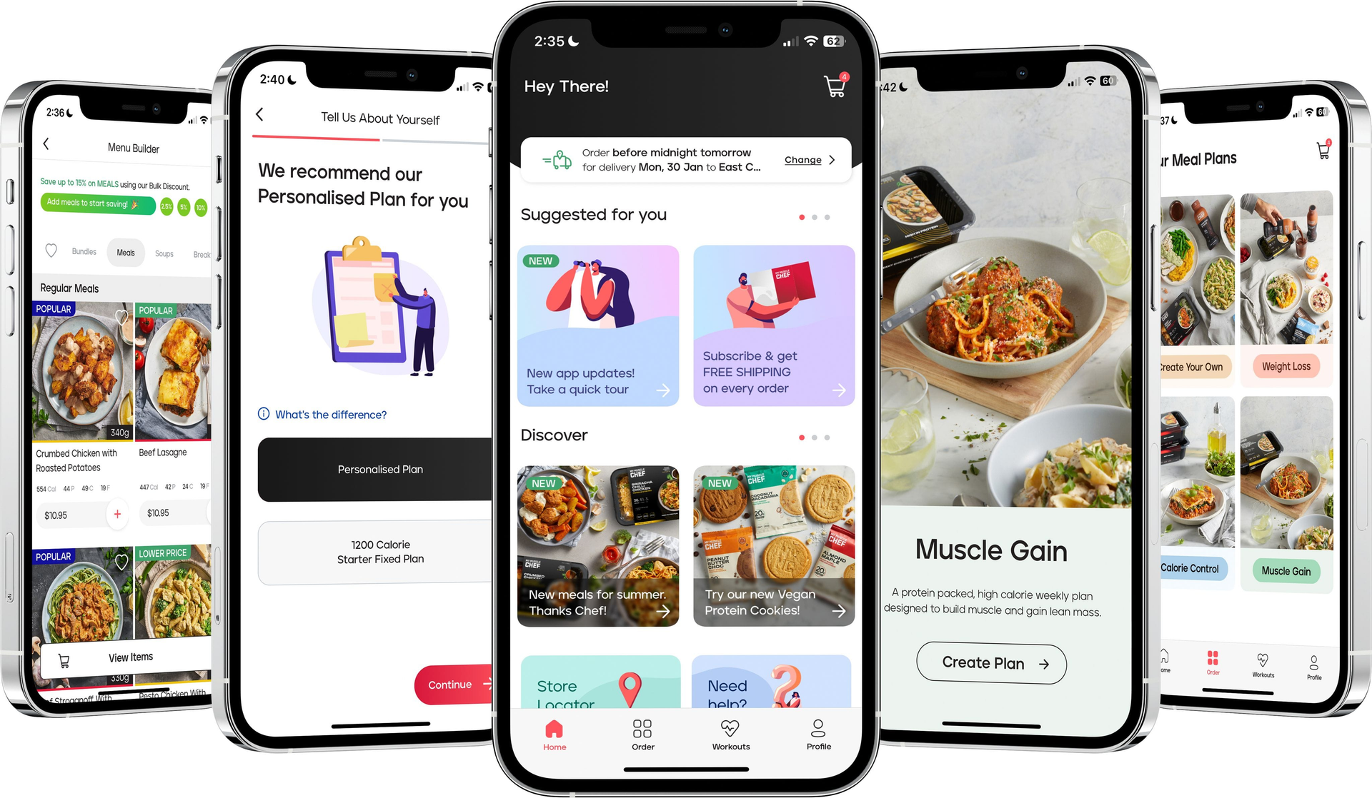 Order Meal Plans in Seconds | My Muscle Chef App