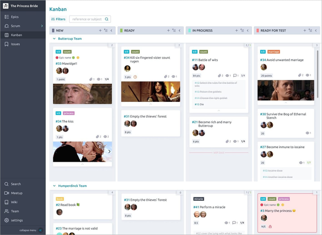 Taiga: Your opensource agile project management software