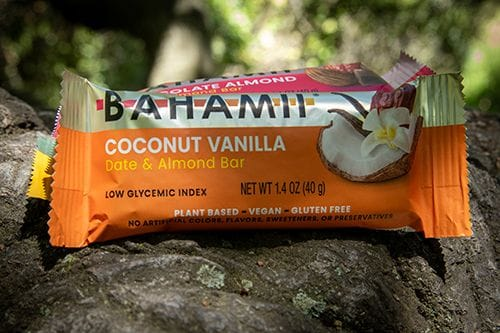 Bahamii Bars | Vegan, gluten-free, no added sugar date bars.