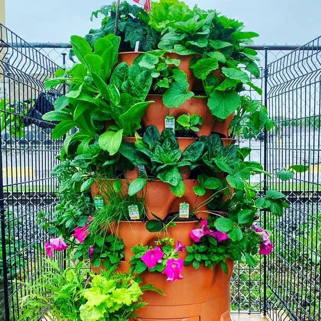Garden Tower 2™ | Award-Winning Vertical Garden Planters
