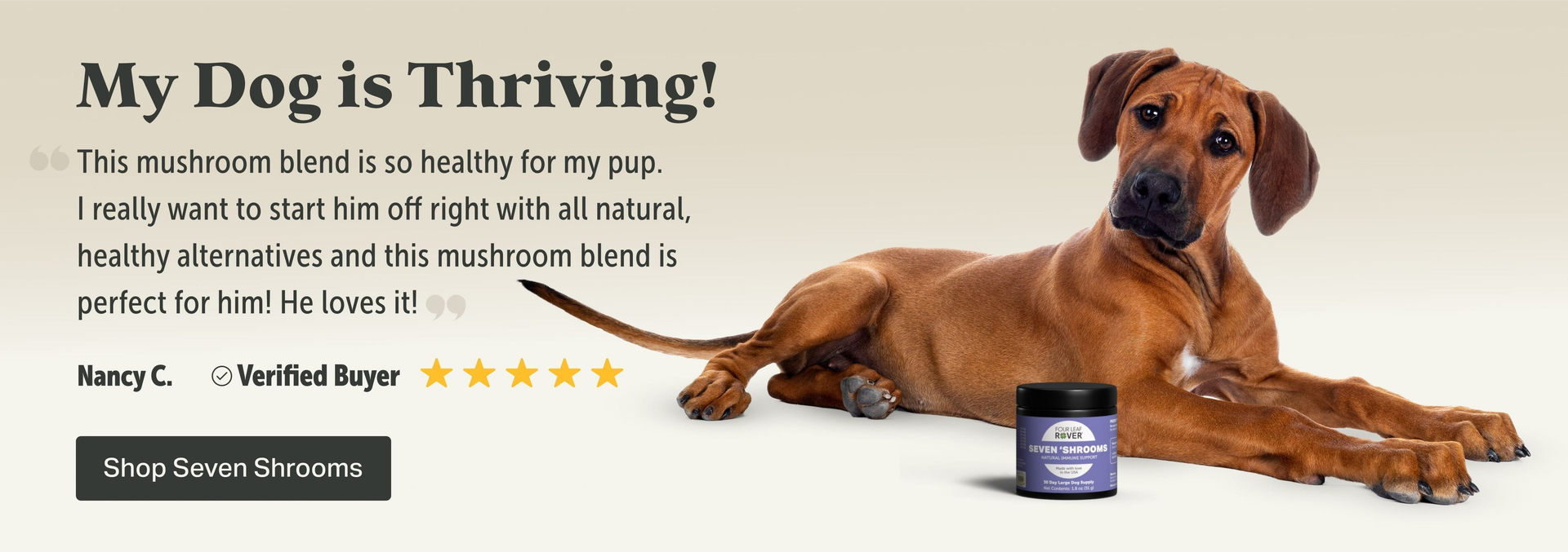 Four Leaf Rover - Super Premium Supplements for Dogs