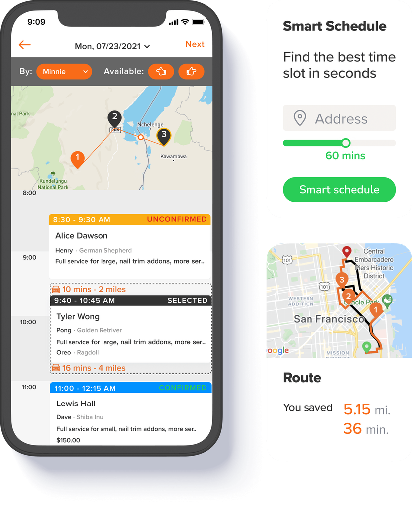 Mobile Pet Grooming Software | MoeGo