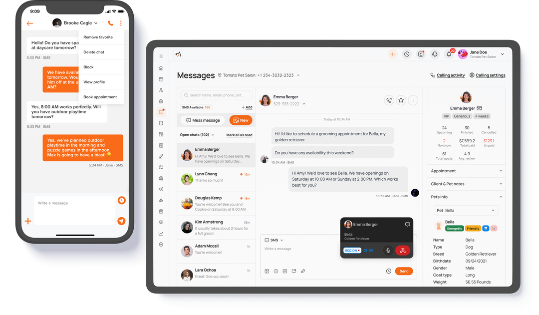 All-in-One Communication for Pet Businesses | MoeGo