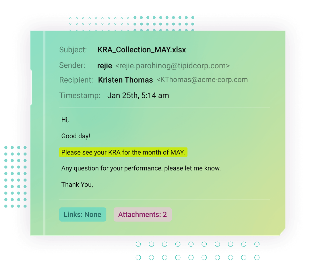 Stop Emails with Malware Attachments | Abnormal AI
