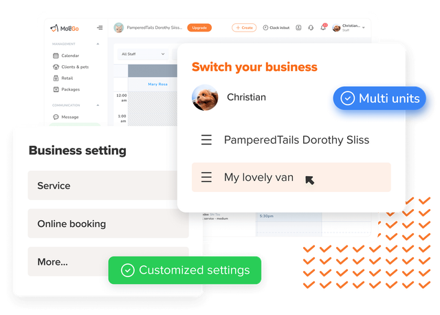 Hybrid Pet Grooming Software | MoeGo