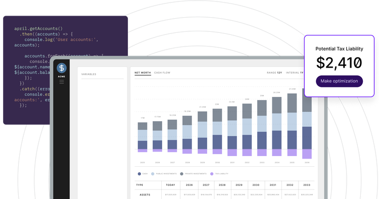 april | Embedded tax solutions for modern financial platforms