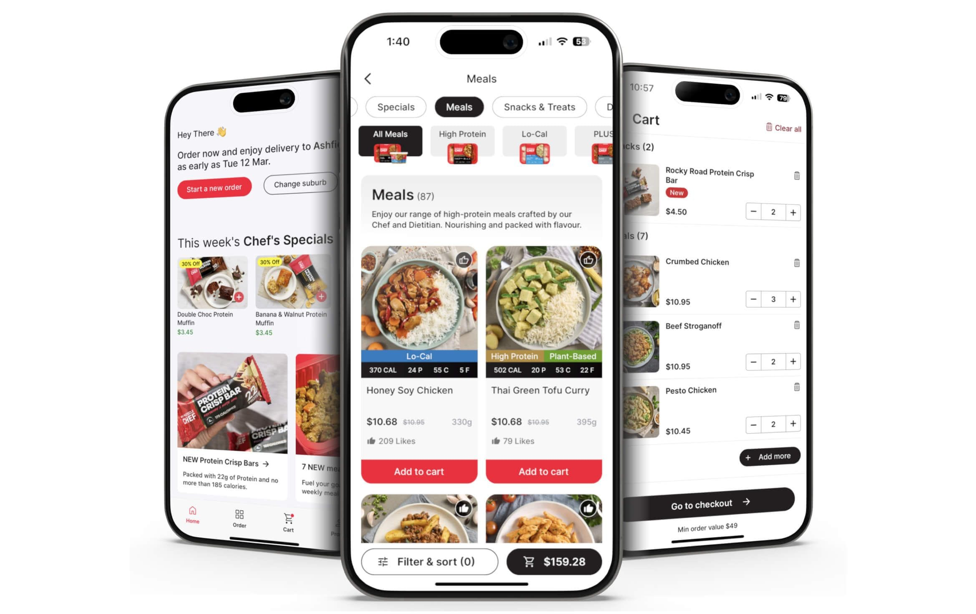 Order Meal Plans in Seconds | My Muscle Chef App