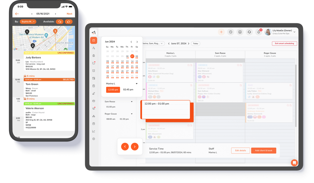 Smart Scheduling Software for Pet Care | MoeGo