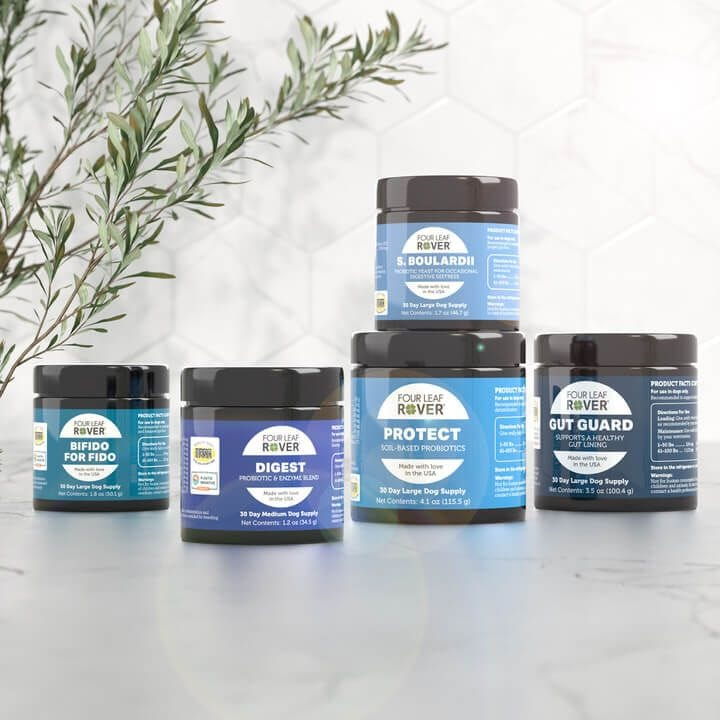 Gut Guard - For Dogs With Irritated, Leaky Guts | Four Leaf Rover®