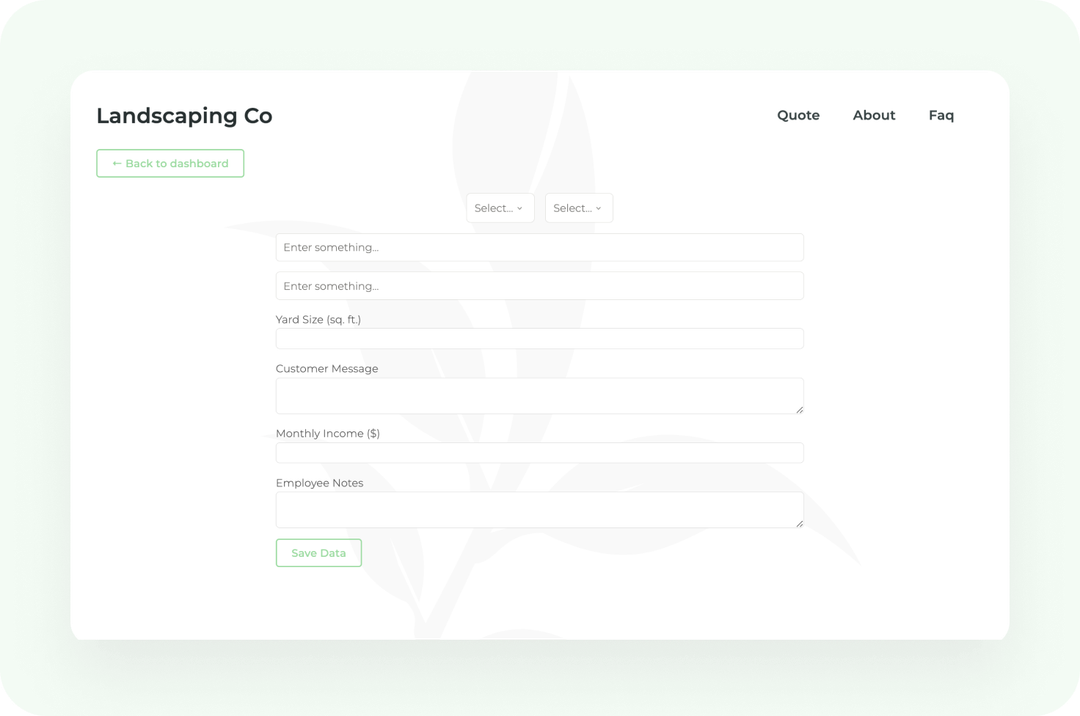 Feedback tracker template | App builder | Plasmic