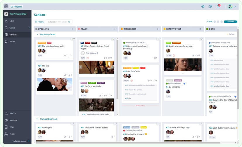 Taiga: Your opensource agile project management software