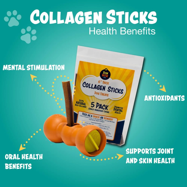 Shop Natural Collagen Sticks For Dogs | Bow Wow Labs