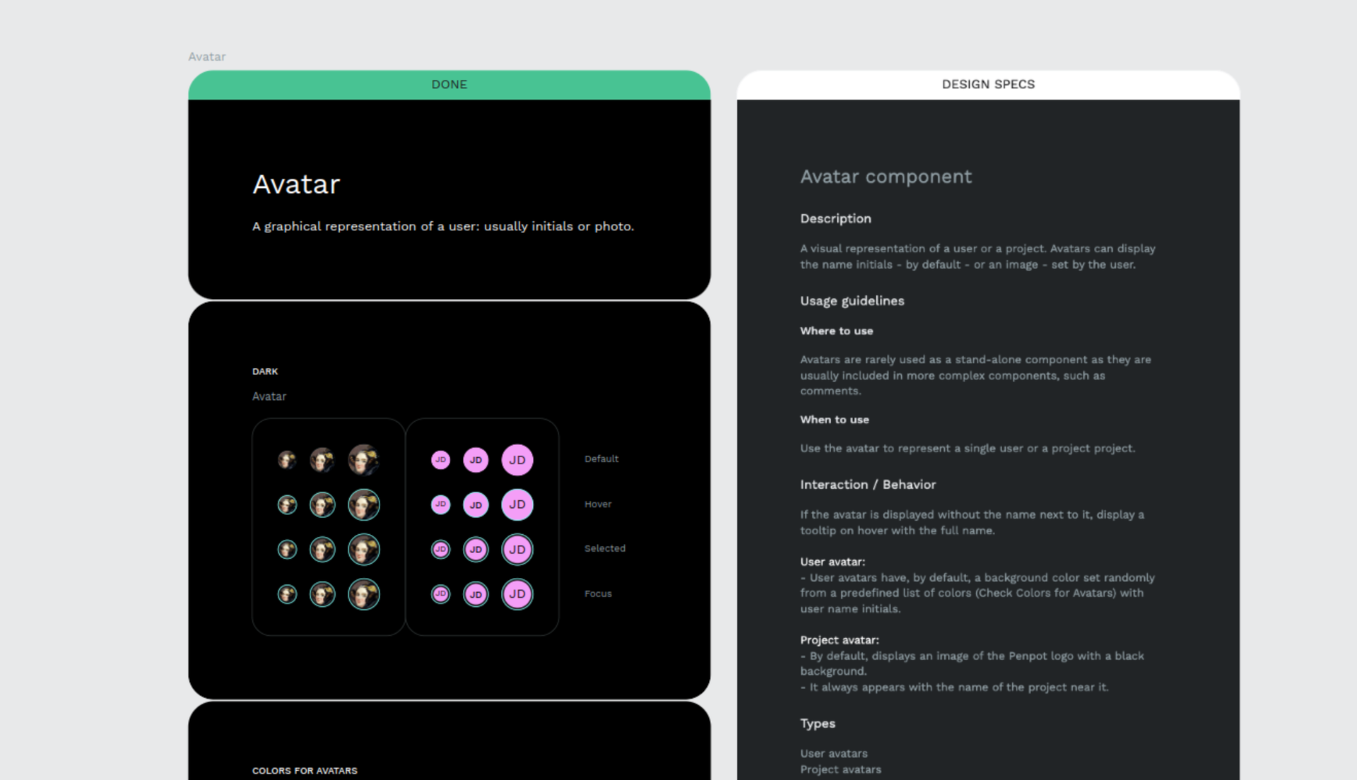 Penpot Libraries & Templates | Penpot Design System | Pencil