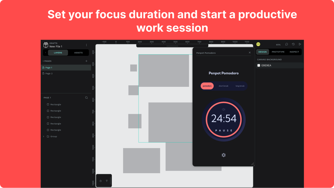 Penpot Plugin | Pomodoro