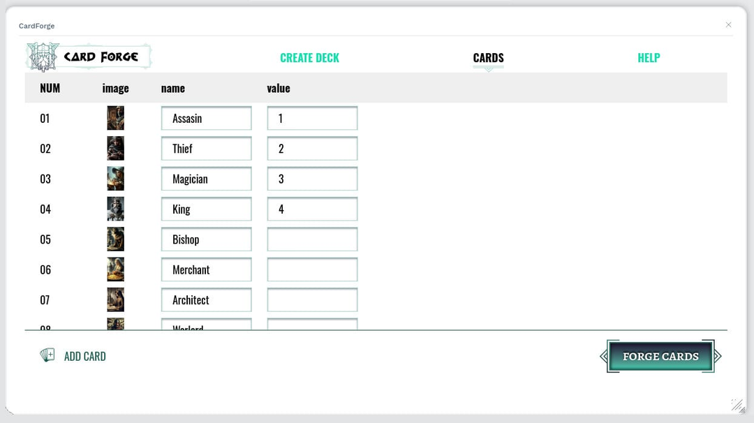 Penpot Plugin | Cardforge