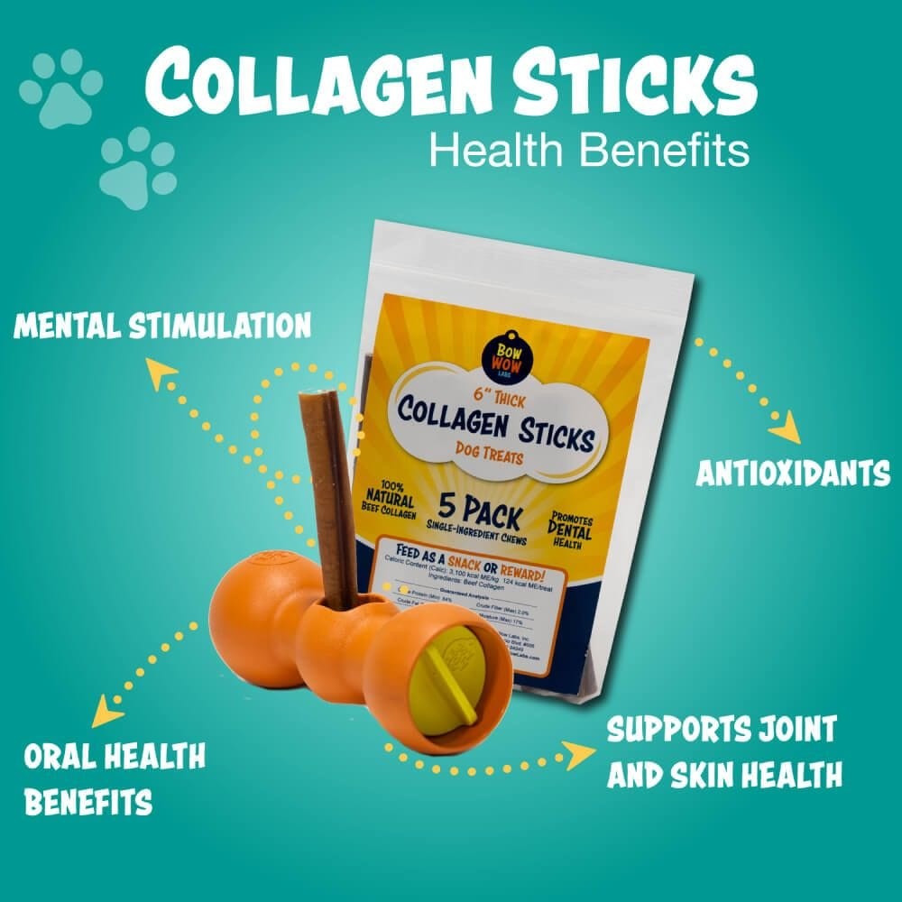 Shop Natural Collagen Sticks For Dogs | Bow Wow Labs